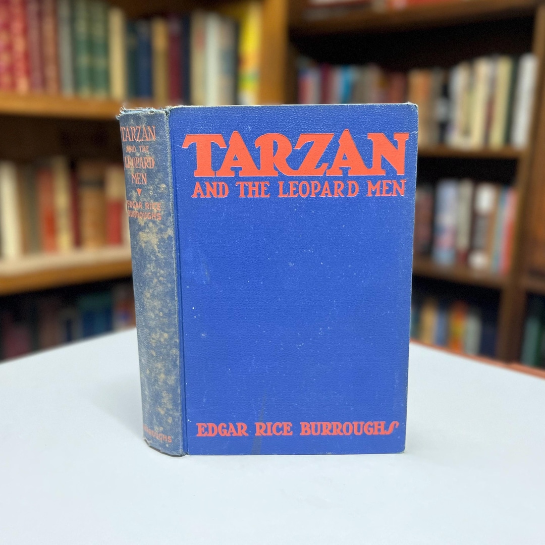 Tarzan and the Leopard Men by Edgar Rice Burroughs 1935 First Edition Illustrated Hardcover Book ...