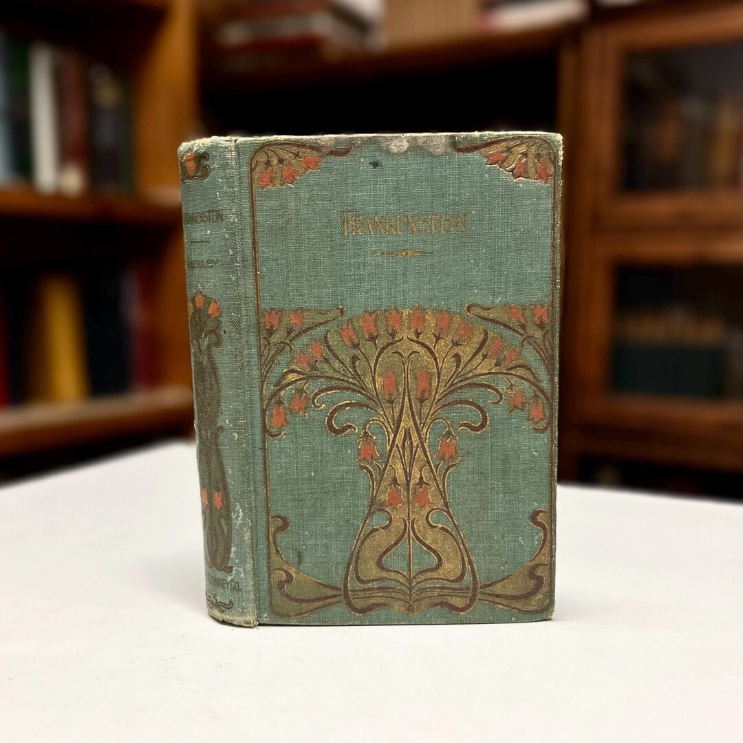 Frankenstein or the Modern Prometheus by Mary Shelley Rare Art Nouveau ...