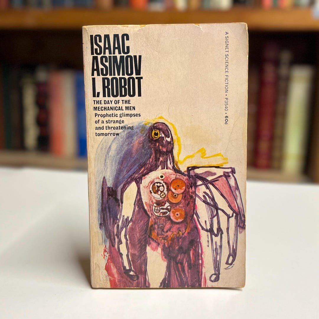 I Robot by Isaac Asimov 1956 Science Fiction Classic Paperback Book ...