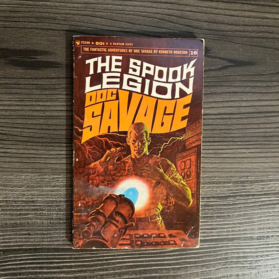 Doc Savage 16 the Spook Legion vintage 1967 Pulp Fiction - Etsy