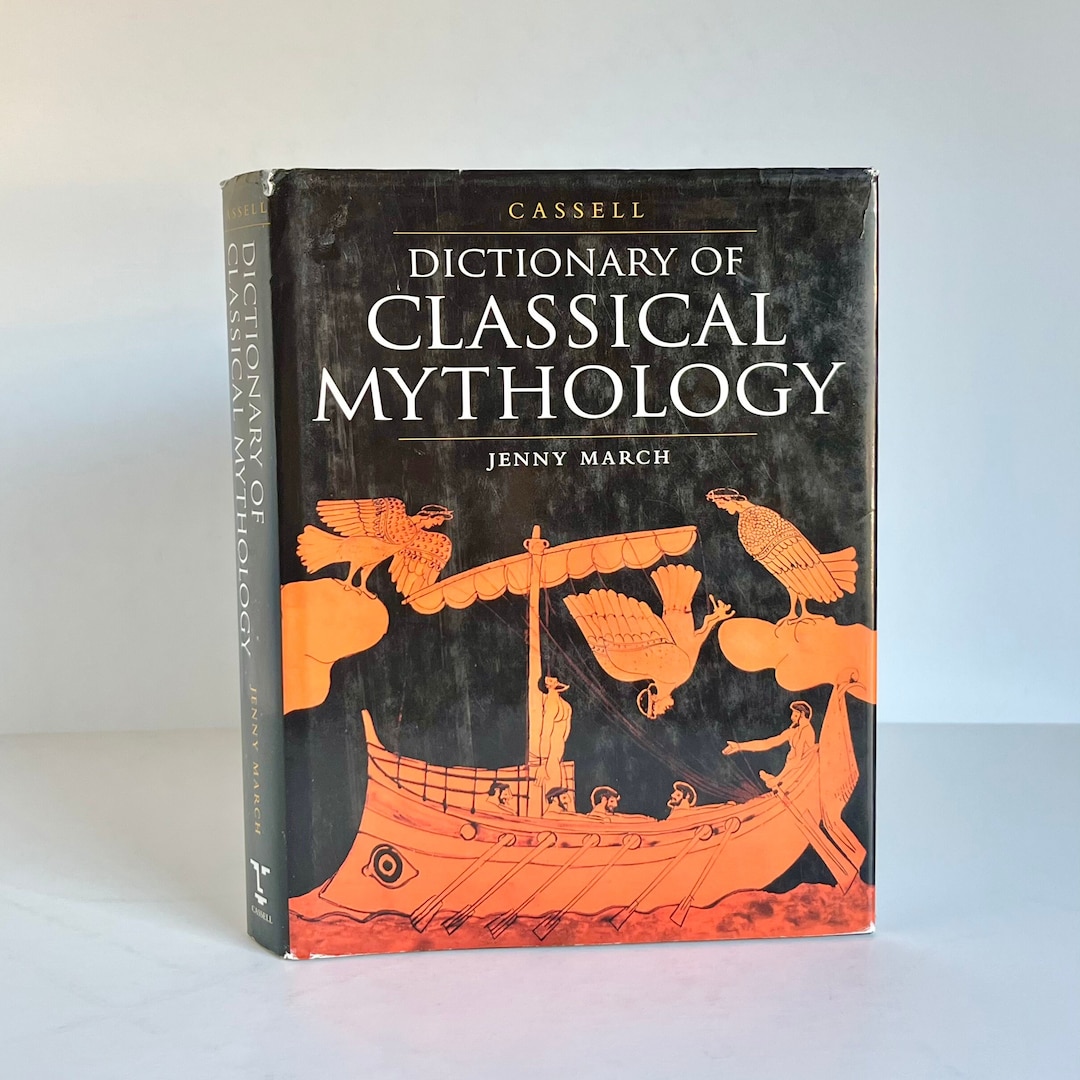Classical Mythology Dictionary by Jenny March Vintage First Edition ...