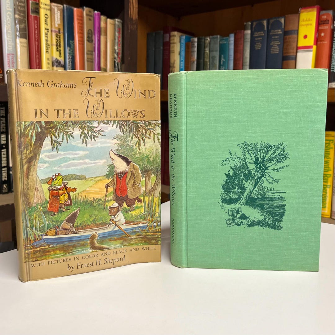 The Wind in the Willows by Kenneth Grahame 1960 Golden Anniversary ...