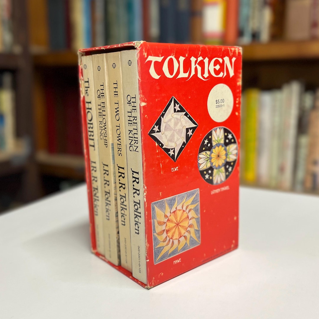 J.R.R. Tolkien: the Lord of the Rings Trilogy With the Hobbit 1973 ...
