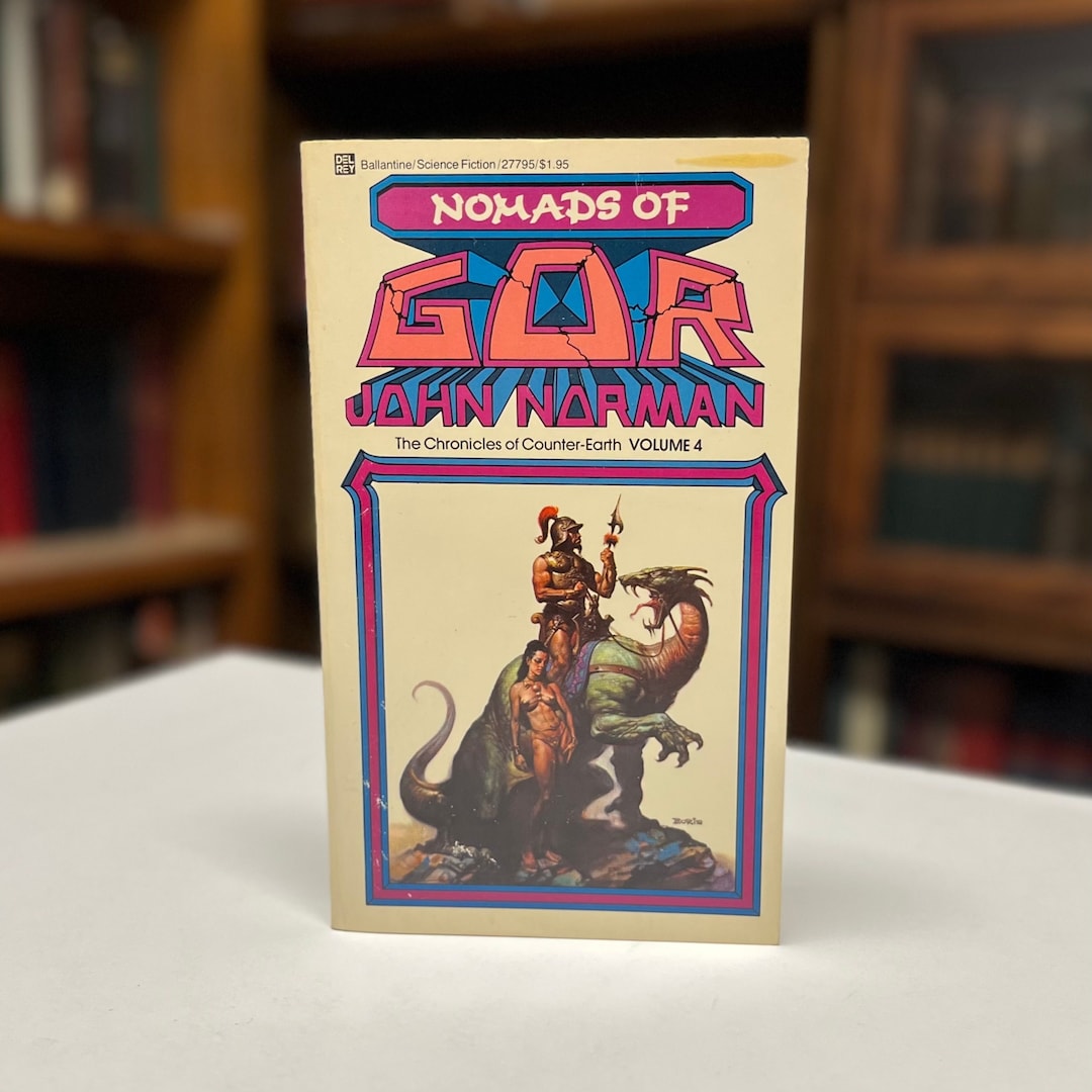 Nomads of Gor by John Norman Vintage Science Fiction Ballantine Del Rey ...