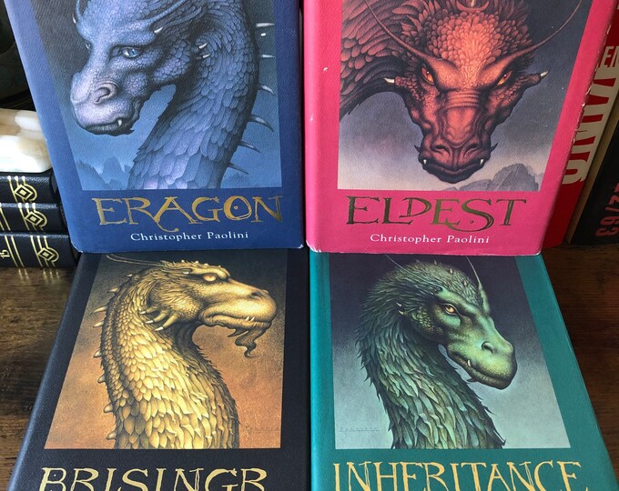 Eragon -the Inheritance Cycle -complete Set -first Editions -original ...