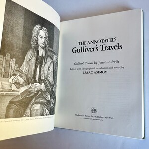 Annotated Gullivers Travels by Jonathan Swift Illustrated First Edition ...