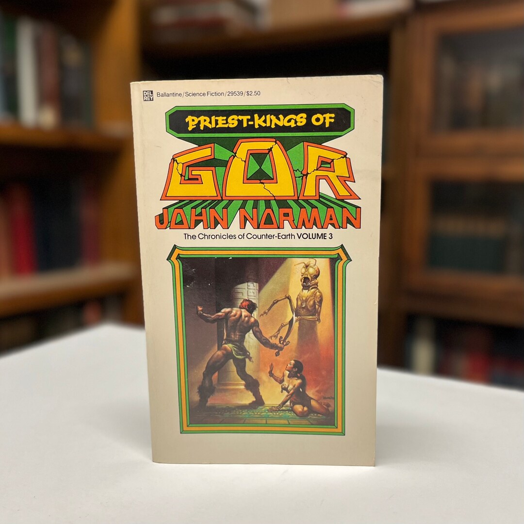 Priest Kings of Gor by John Norman Vintage Science Fiction Ballantine ...