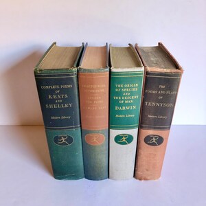 Modern Library Books vintage Colorful Classics sold - Etsy