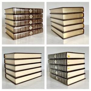 Harvard Classics Vintage Collectors Edition With Gold Gilded Top Edge ...