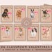 Printable Dog Valentine Cards INSTANT DOWNLOAD Editable Valentine ...