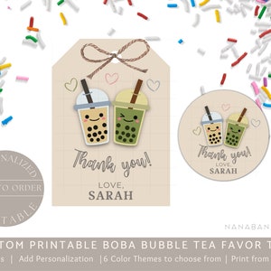 Stickers, Labels & Tags Boba Hand Sanitizer Labels,Hand Sanitizer ...