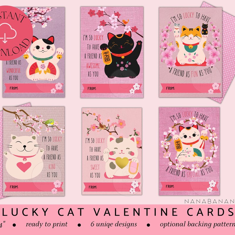 Kawaii Valentines - Etsy