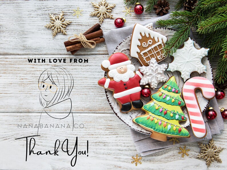 Printable Christmas Holiday Cookie Tags, Christmas Classroom Exchange ...