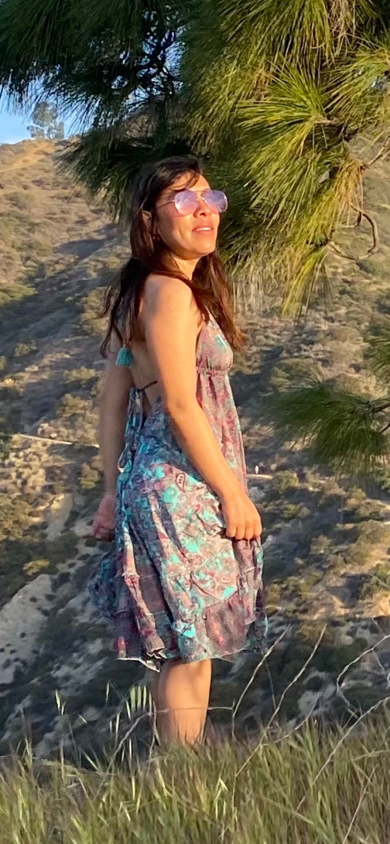 Boho Halter beach Summer Dress Halter midi dress summer | Etsy