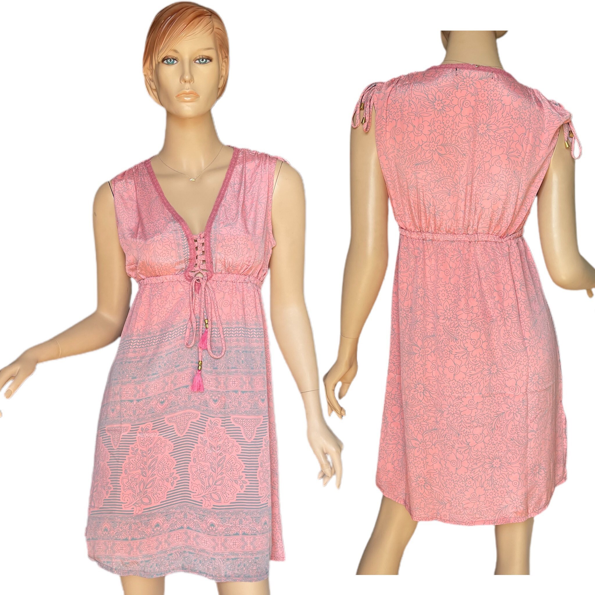 Boho Print Dress | Boho Look Mini Dress| Summer Cute Short Dress ...