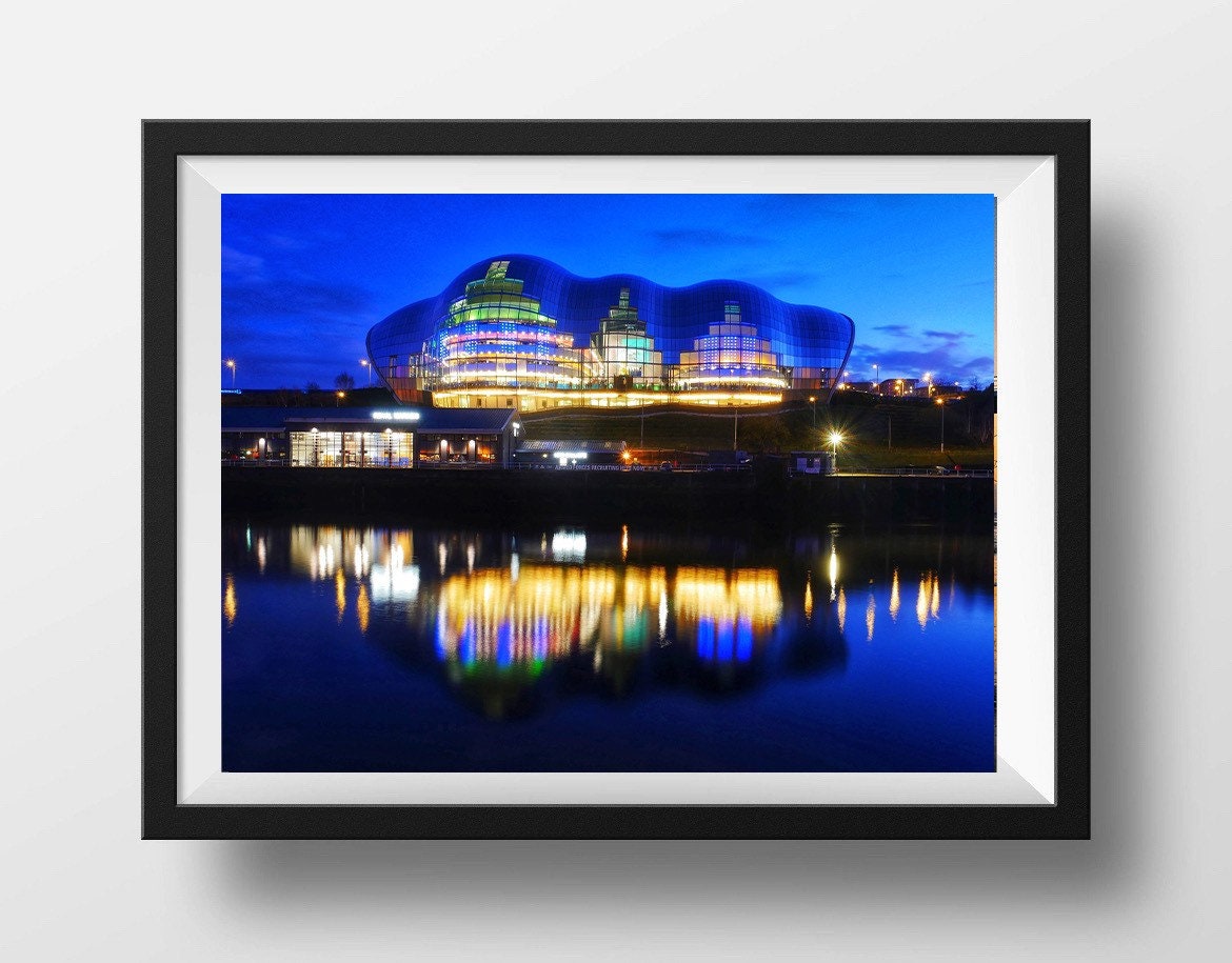 The Sage Gateshead Photo, Newcastle Photo, Newcastle Gift, North East ...