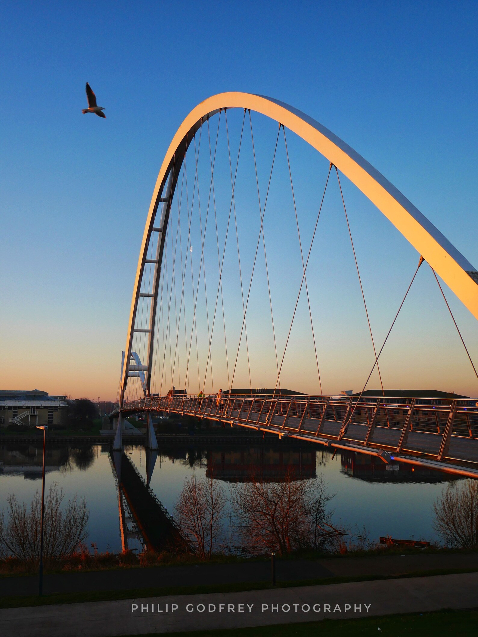 Bridge Sunrise Photo Print, Home Decor Gift, Teesside Photo, Wall Art ...