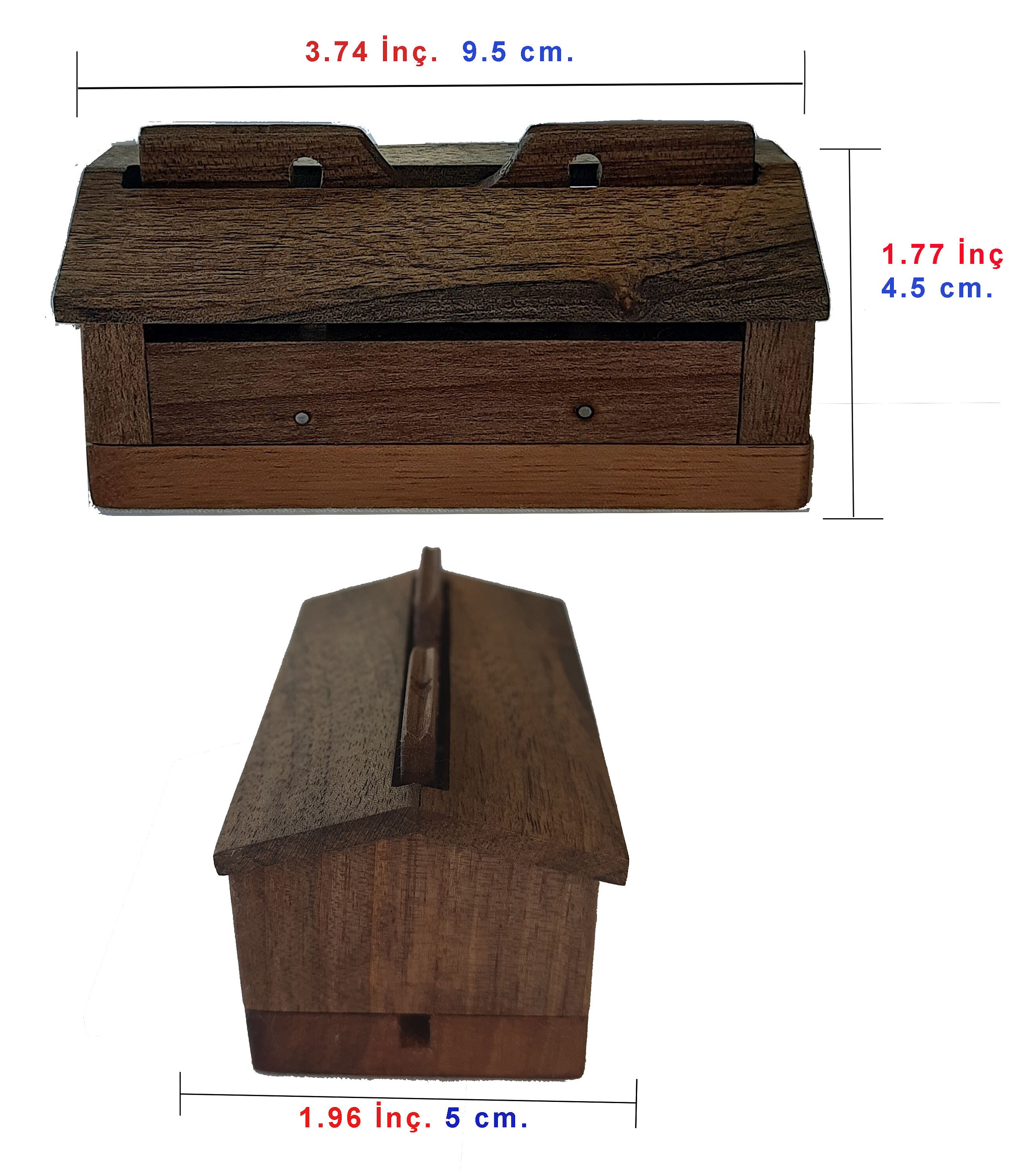 Wooden Toothpick Dispenser, Toothpick Holder - Etsy