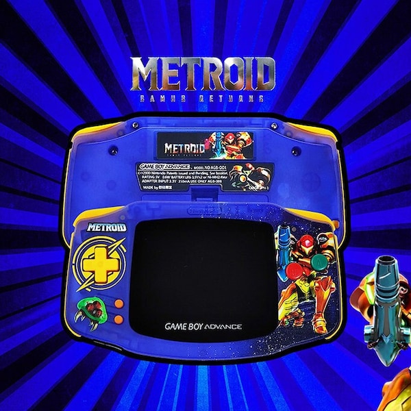 Metroid Gameboy - Etsy