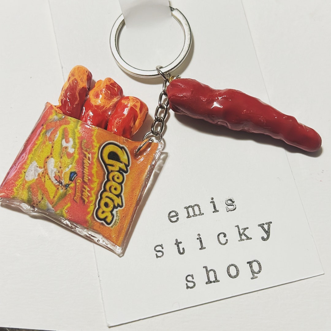 Hot Cheetos With Cheese Keychain. - Etsy