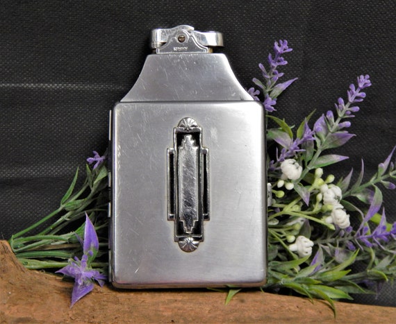 Vintage 1950's Ronson Mastercase Cigarette Case/ Lighter - Etsy