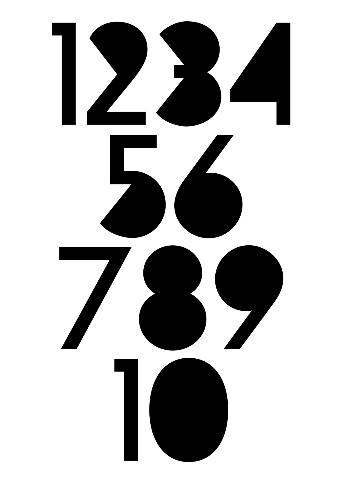 Numbers Instant Download Print 1 10 Monochrome Black And Etsy numbers-instant-download-print-1-10-monochrome-black-and-etsy