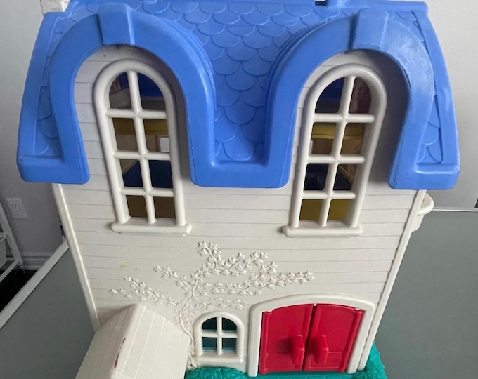 Fisher Price Little People Doll House Home Sweet Home Vintage 1996 L 12 ...