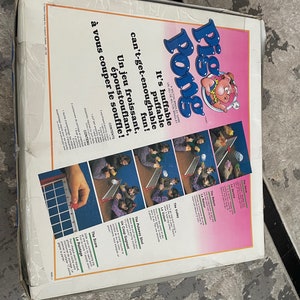 Vintage 1986 Pig Pong Game by Milton Bradley | Family Game Night ...