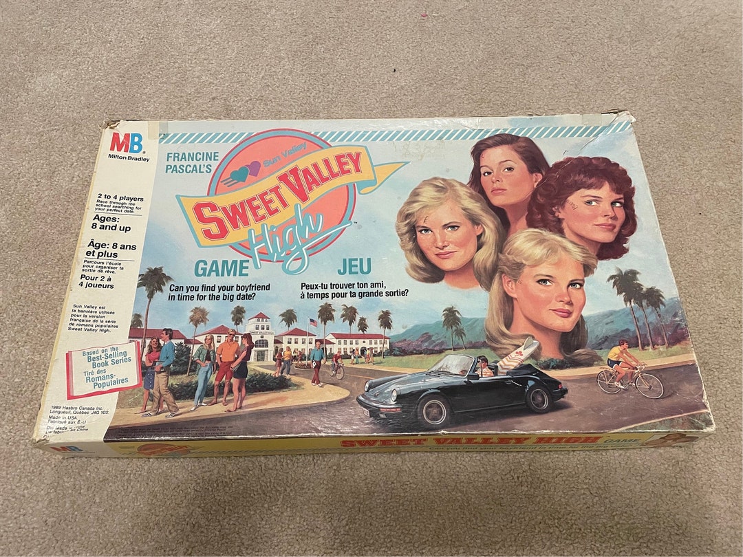 Sweet Valley High Board Game - 99% Complete. Missing 1 Card. 1989 ...