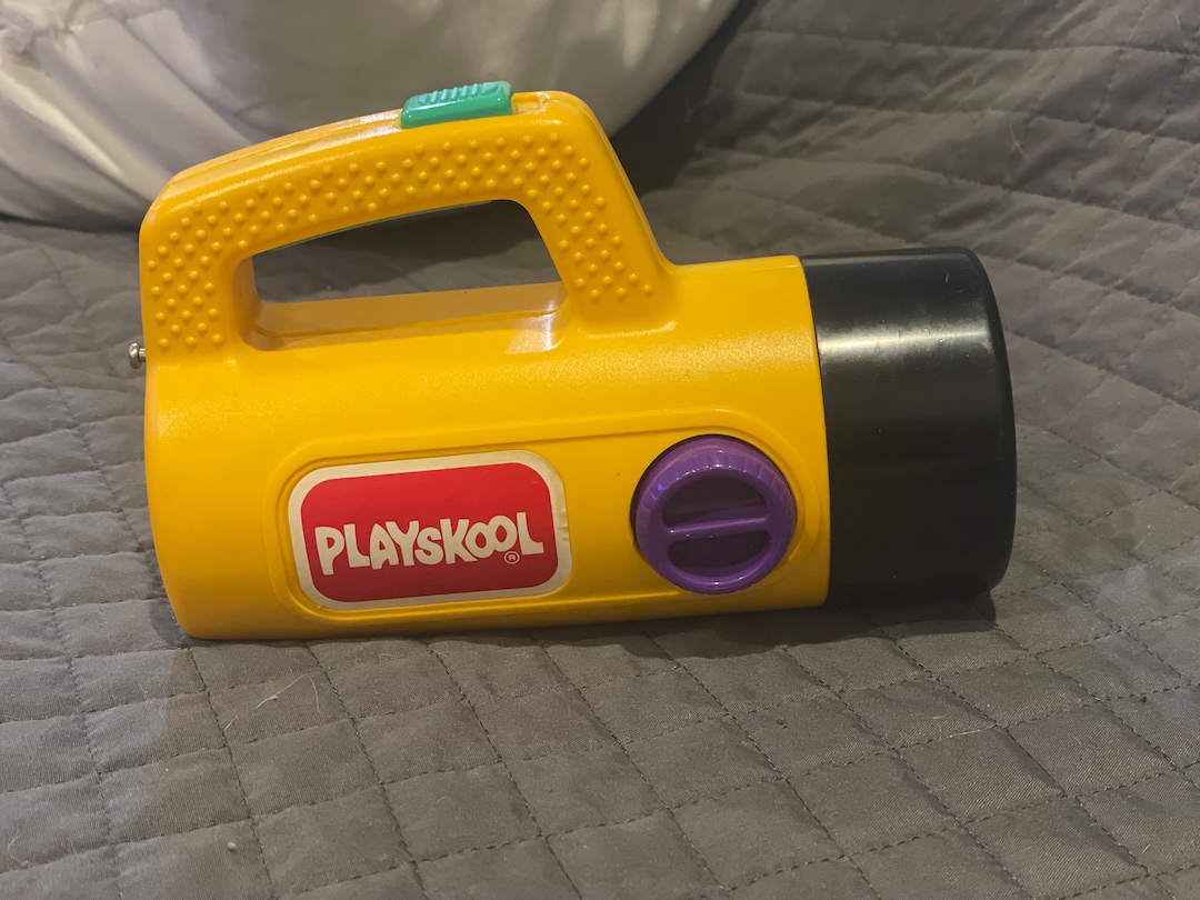 Vintage Playskool Flashlight 1986 Red and Green Colour Changing Works Great - Etsy