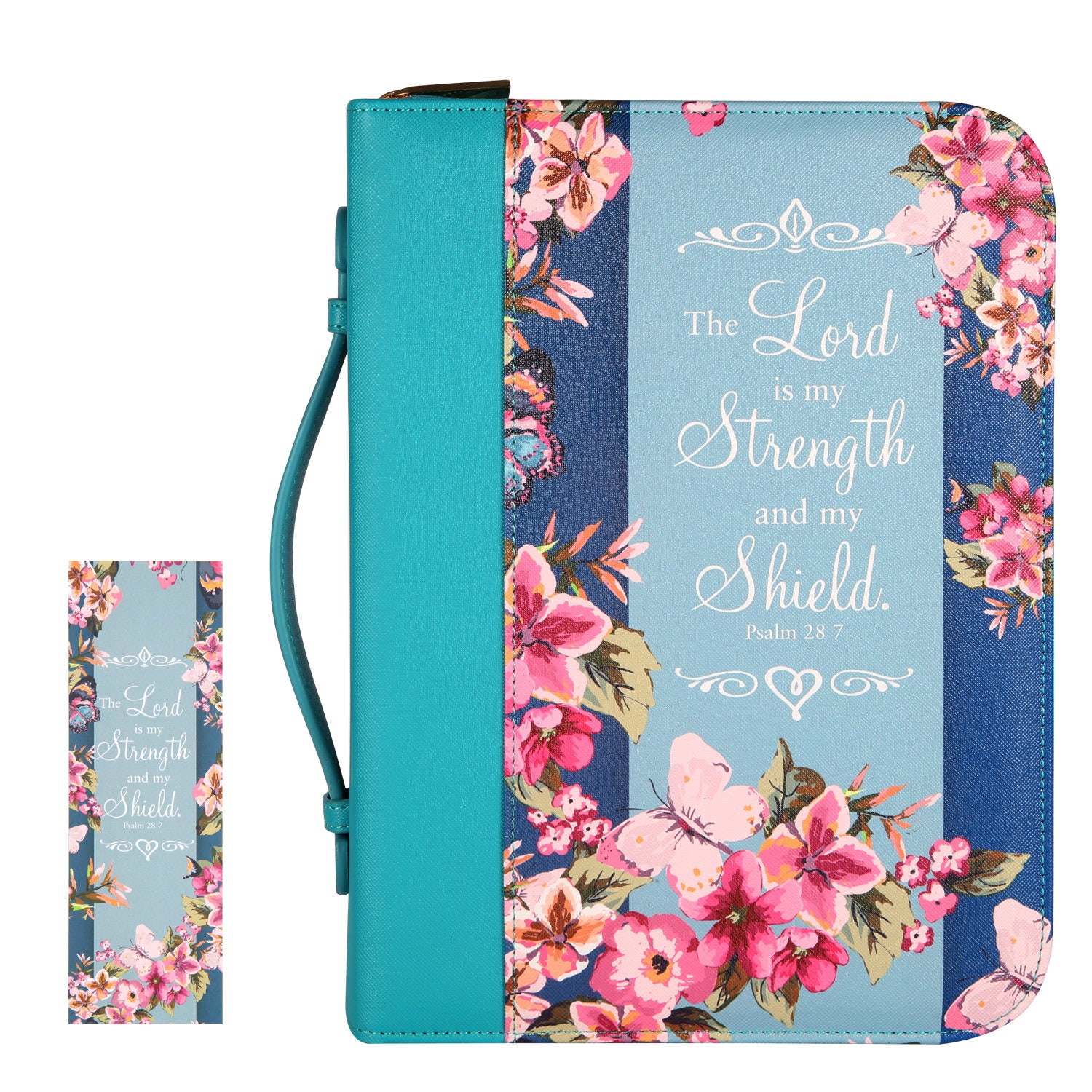 PU Leather Bible Cover Case Floral for Women with a Matched | Etsy