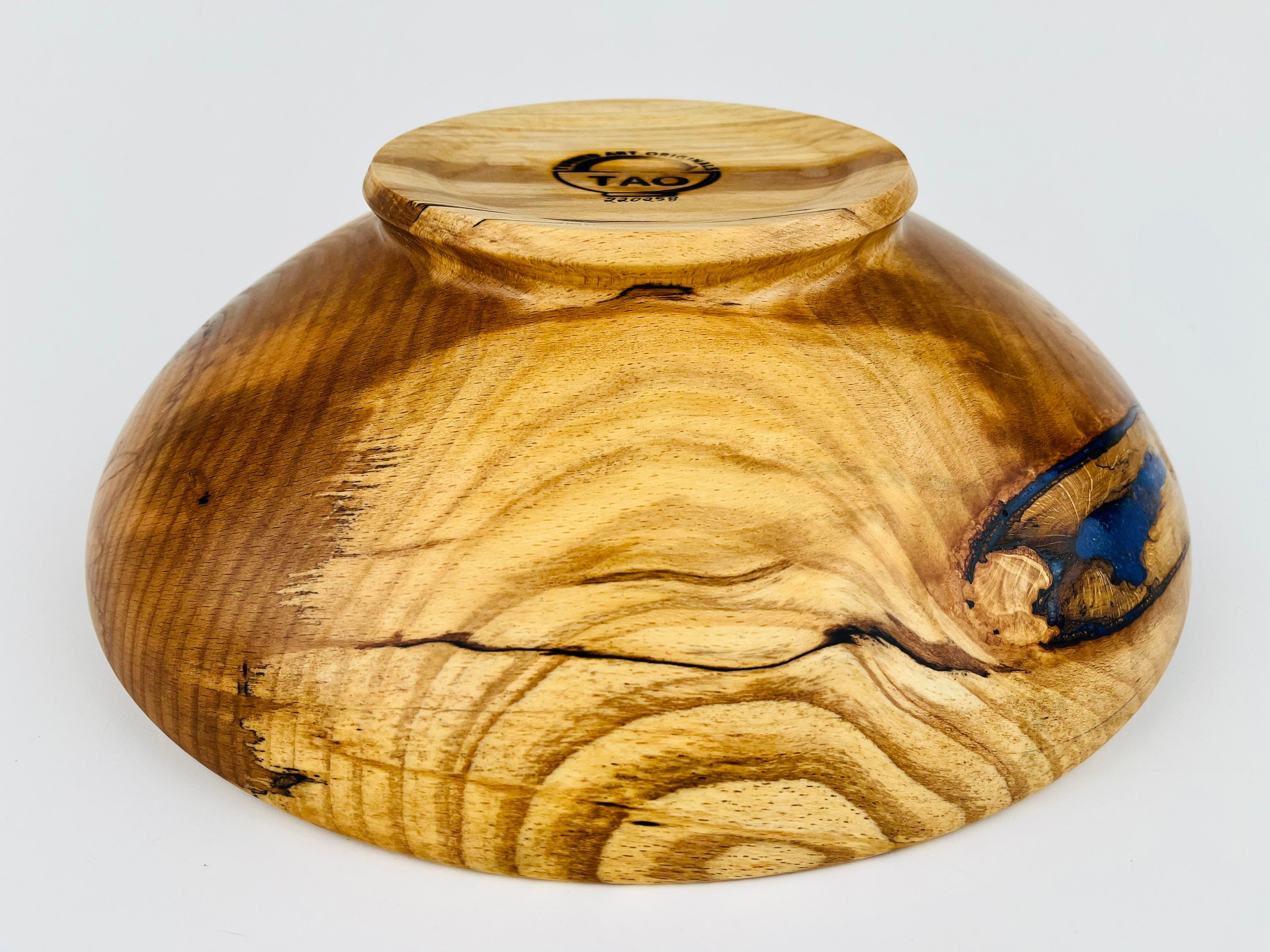 13.5 Beech Display Bowl Wooden Display Bowl Candy Dish Fruit Bowl ...