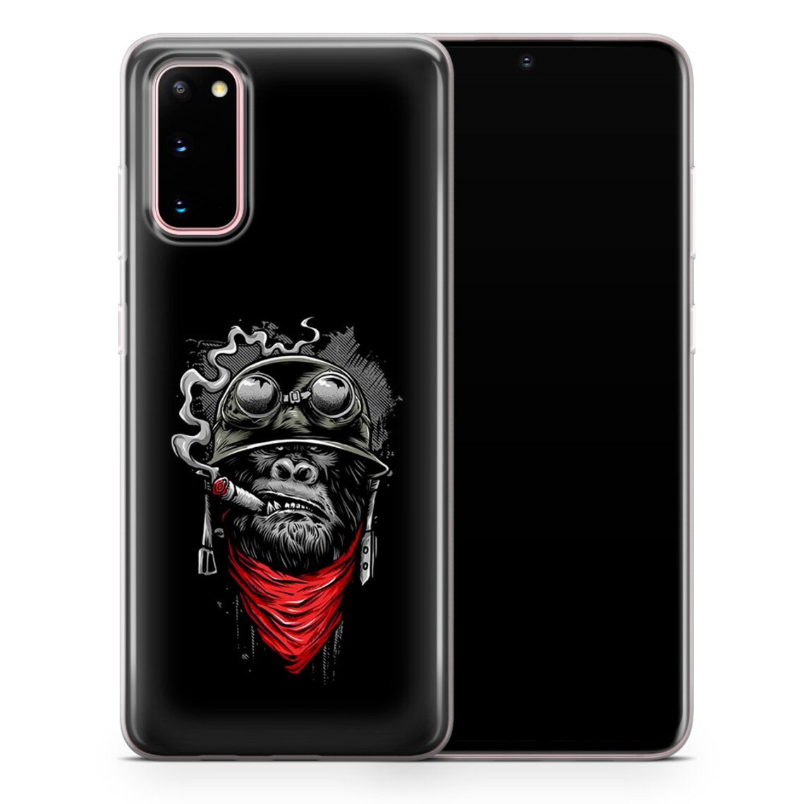 Gorilla Monkey Phone Case for Samsung S23 Ultra, S22 Plus, S21 FE, S20 ...