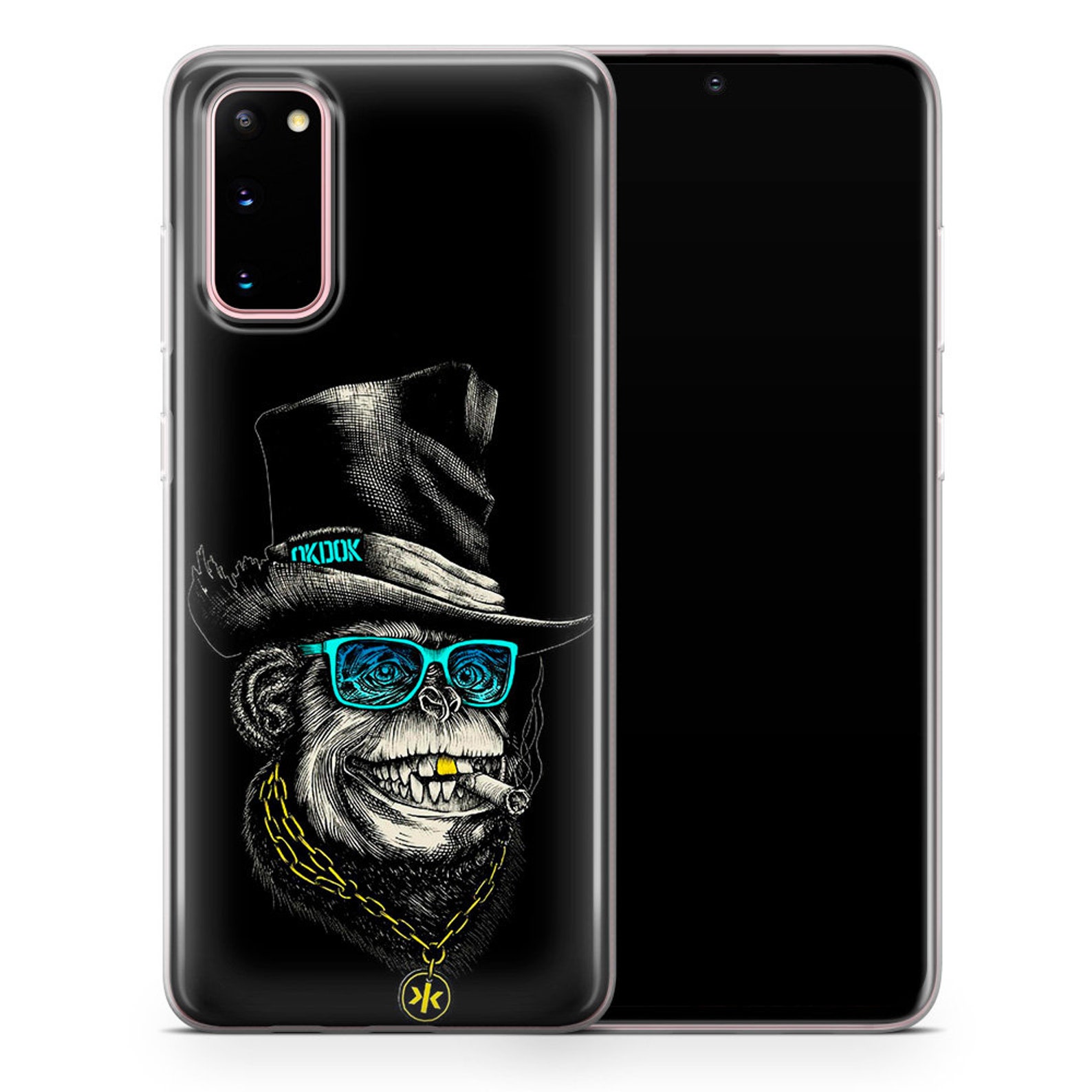 Gorilla Monkey Phone Case for Samsung S23 Ultra, S22 Plus, S21 FE, S20 ...