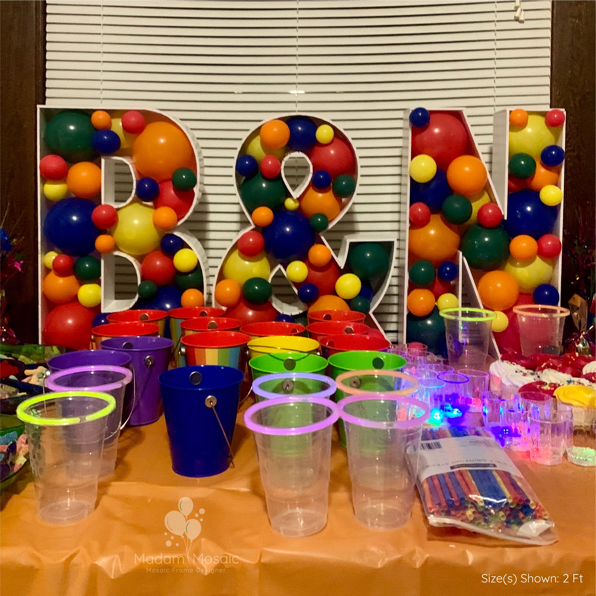 Letter B Mosaic Digital Template 2 Ft 3 Ft 4 Ft 5 Ft - Etsy