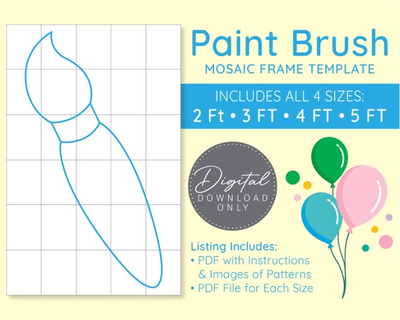 Paint Brush Template