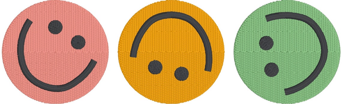 Turning Smiles Embroidery Download - Etsy