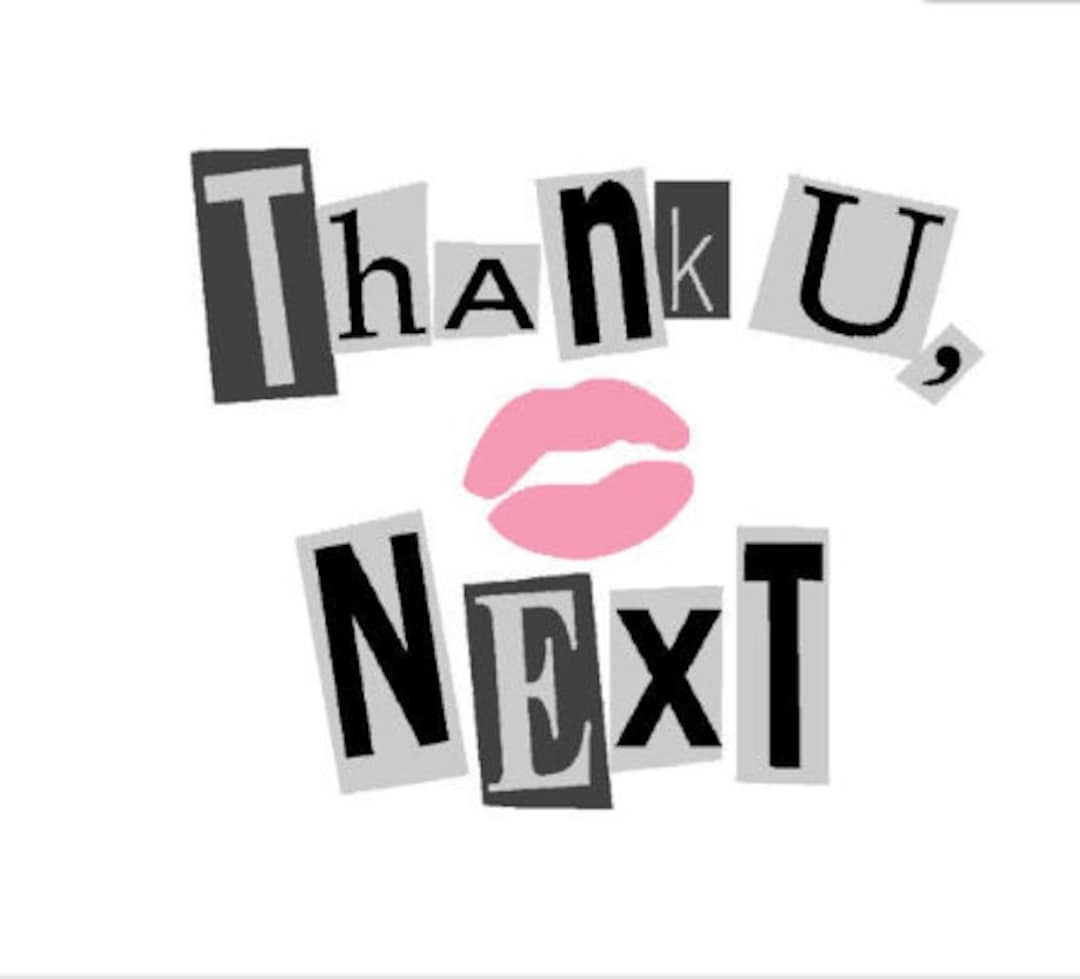 Thank U, Next Ariana Grande Embroidery Download - Etsy