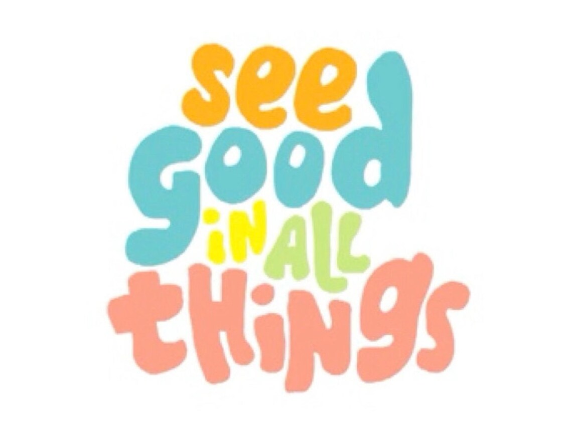 See Good in All Things Embroidery Download - Etsy