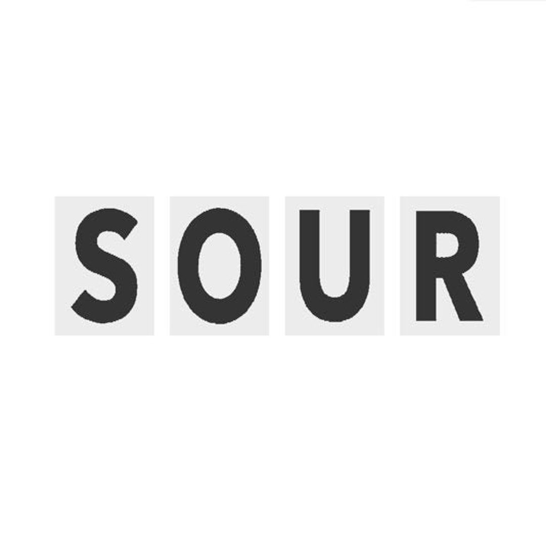 Sour by Olivia Rodrigo Embroidery Download - Etsy