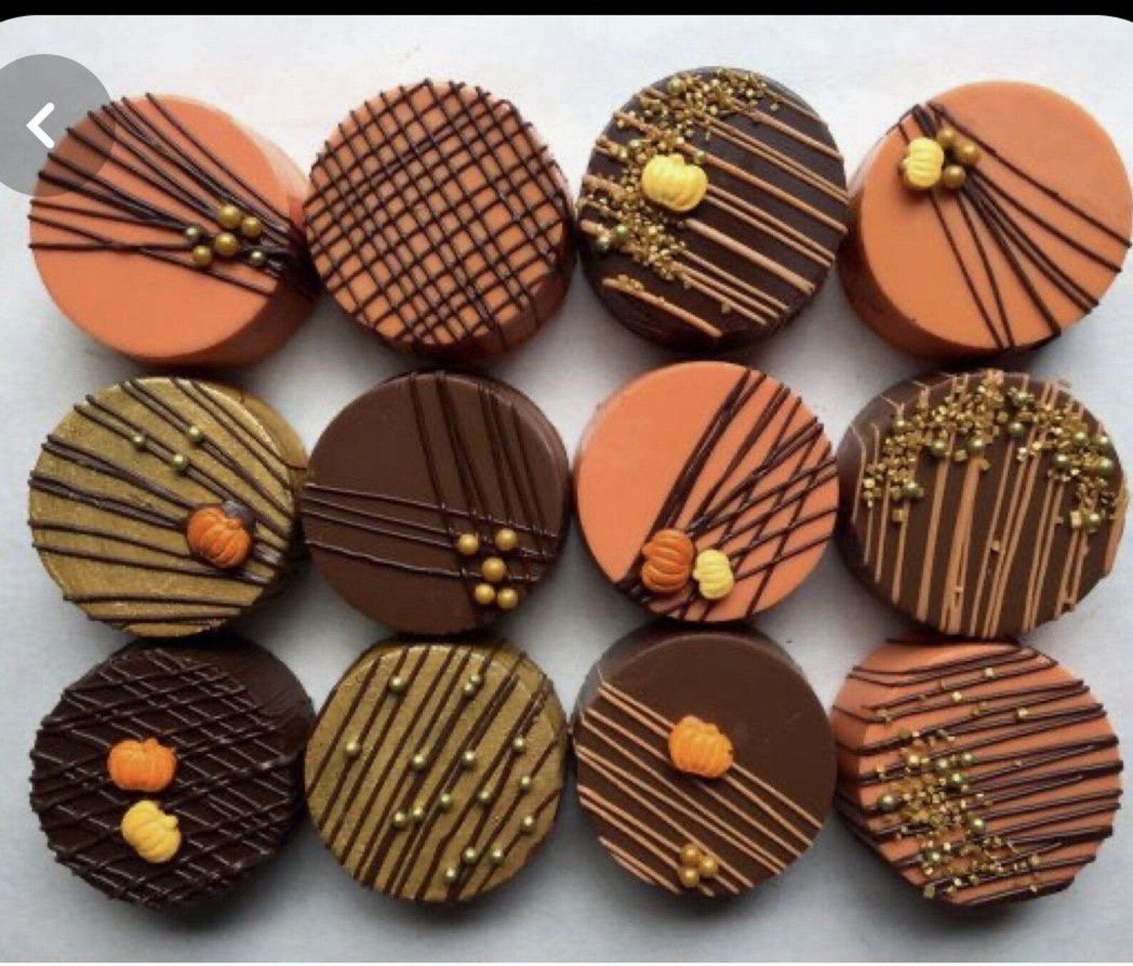 Fall Chocolate Covered Oreos - Etsy