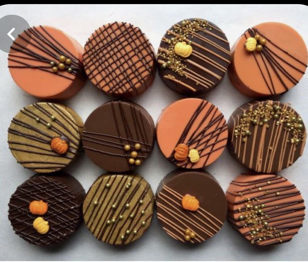 Fall Chocolate Covered Oreos - Etsy