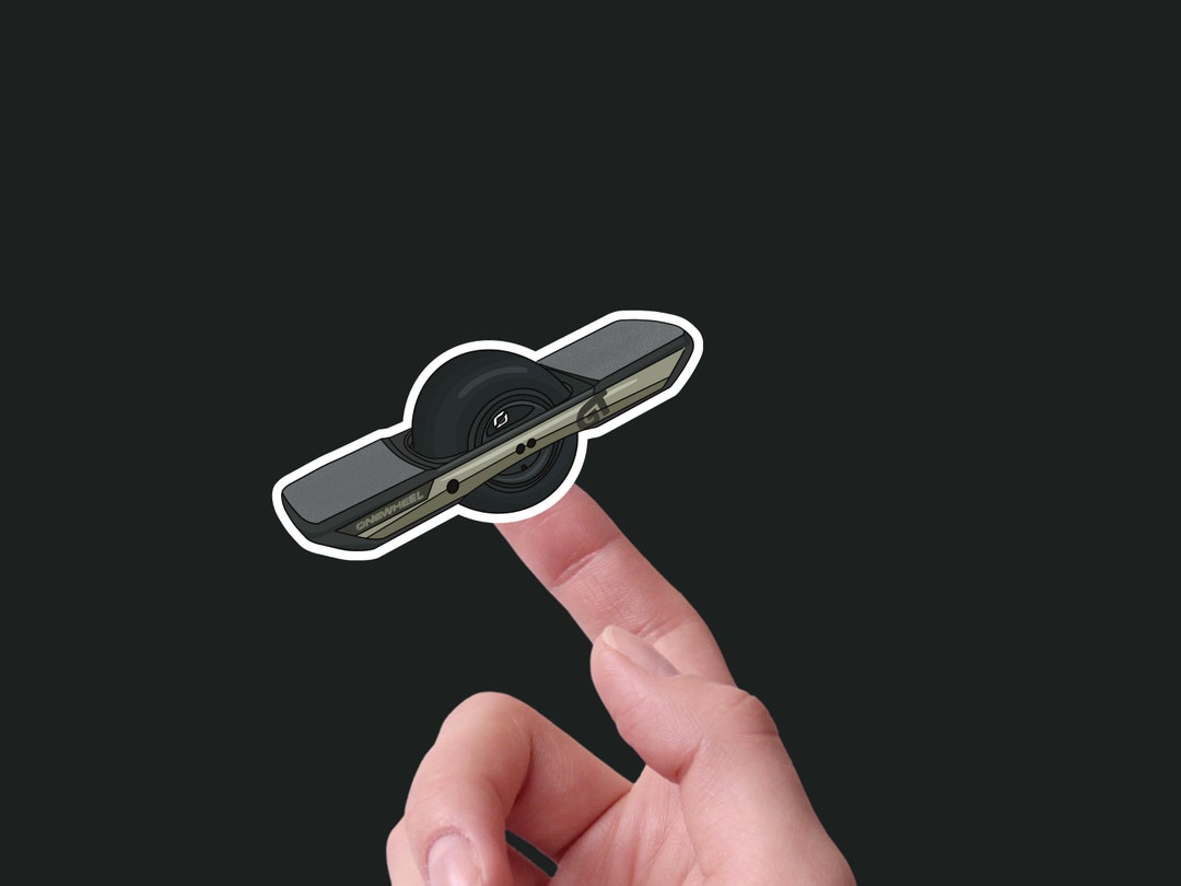 3" Onewheel GT Waterproof Sticker for Water Bottle, Laptop, Phone ...