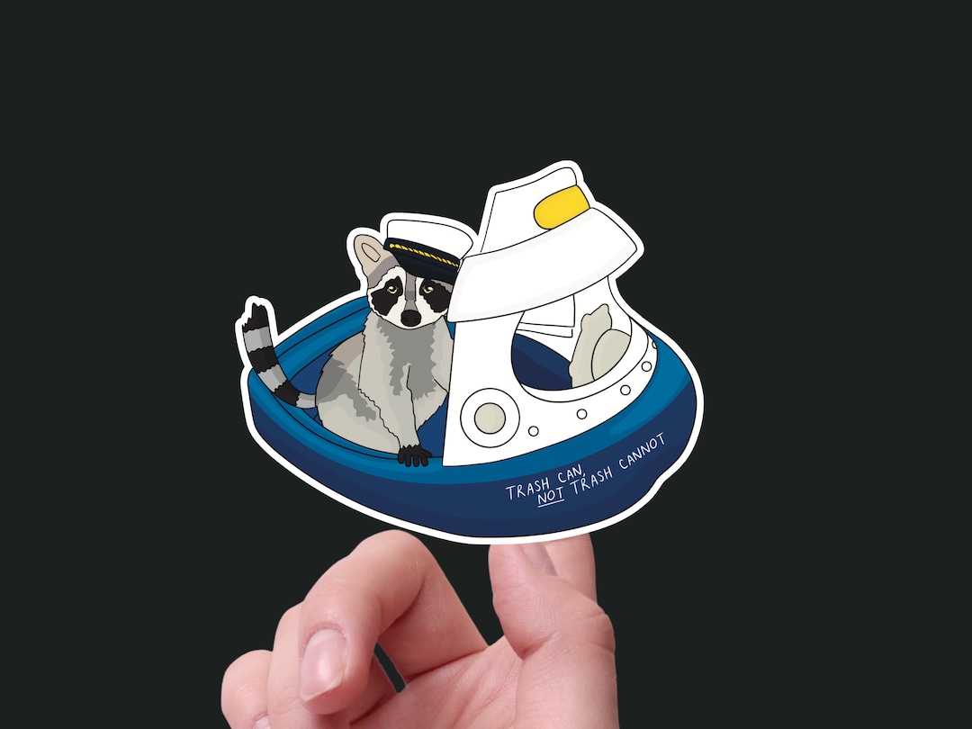 2" Trash Can, Not Trash Can Not / Little Tyke Tuggy Tug Boat Raccoon ...