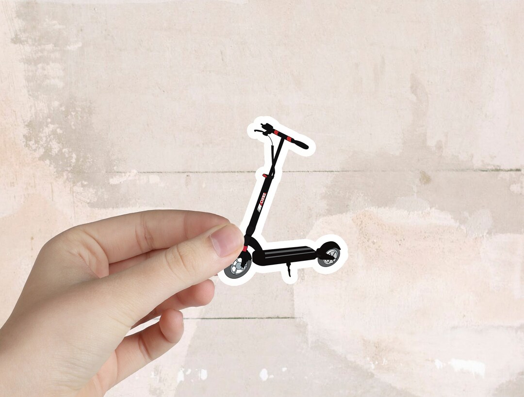 Zero 9 Rev Rides Electric Scooter Sticker - Waterproof, 3" Wide - Ideal ...