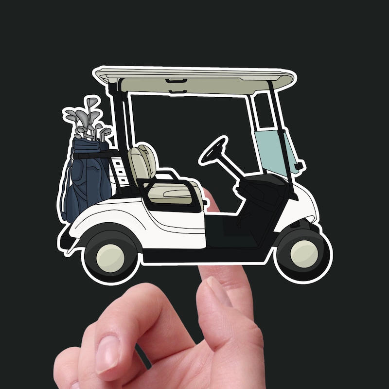 Golf Cart Stickers - Etsy