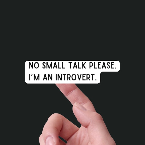 Small Talk Stickers - Etsy