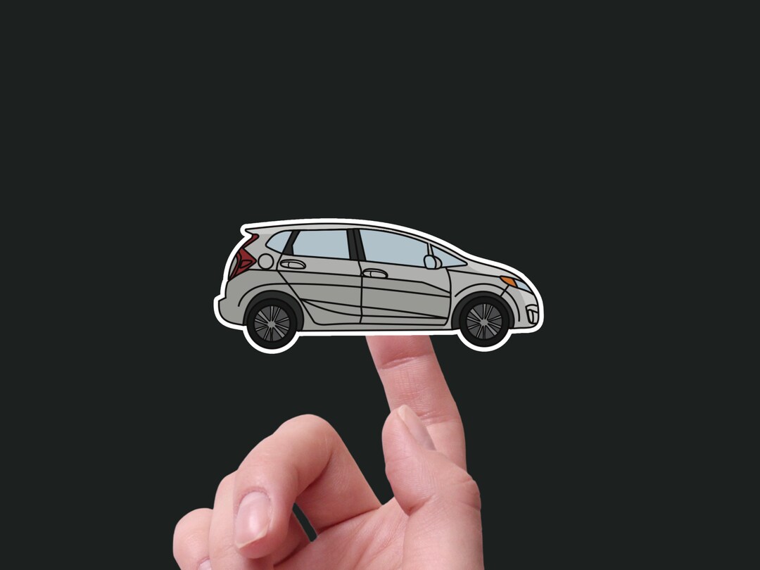 Honda Fit Adventure Car Sticker - Waterproof, 3" Wide - Ideal for Water ...