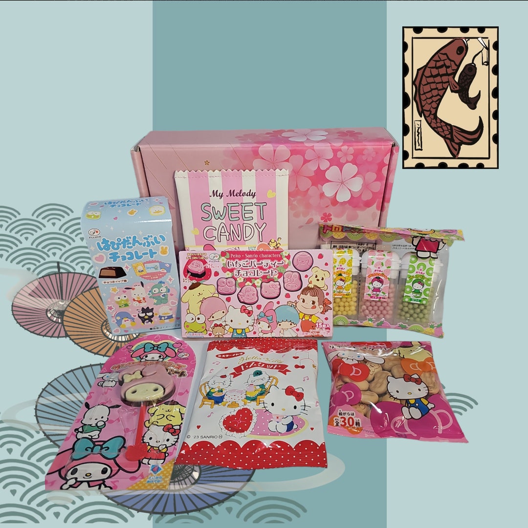 Sanrio Sweet Box / Surprised Birthday Gift / Japanese Snacks / Kawaii ...