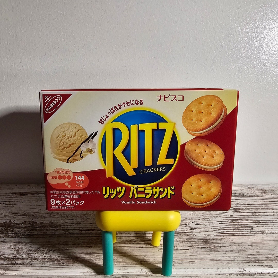 RITZ Crackers / Vanilla Sandwich / Japanese Snack - Etsy